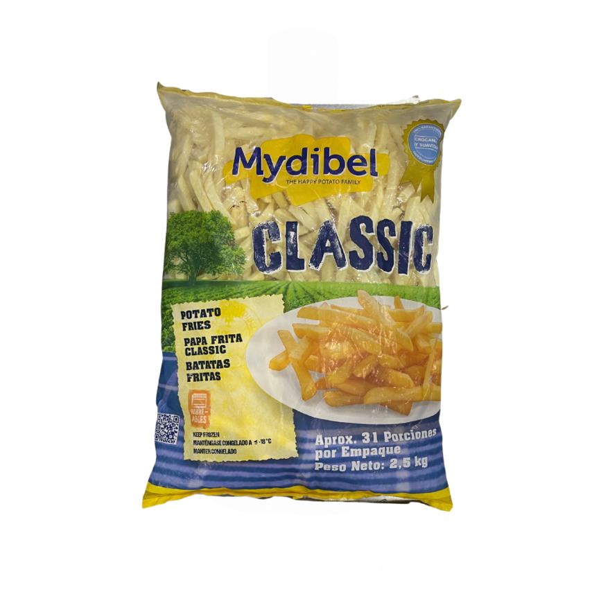 PAPAS FRITAS MYDIBEL CLASSIC 1 KG | Bodegón Actual