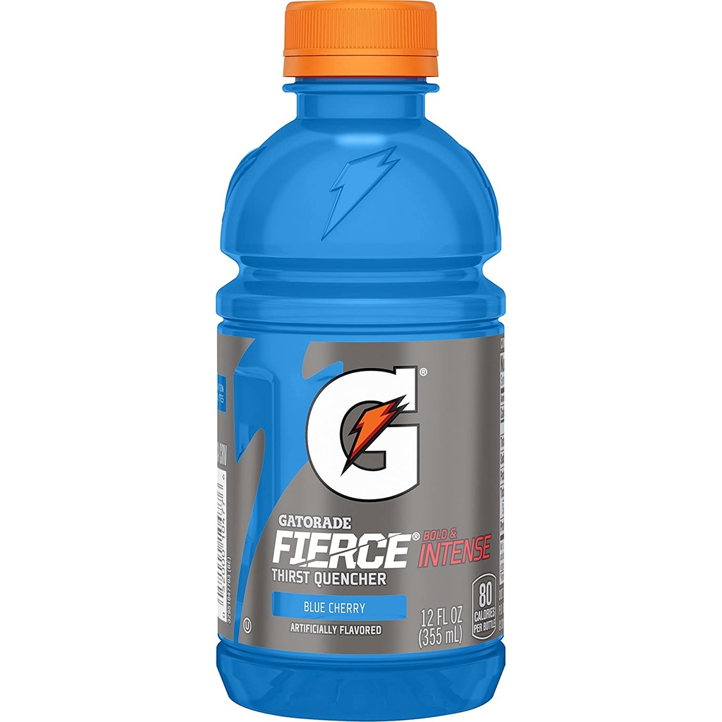 BEBIDA ENERGIZANTE GATORADE FIERCE BLUE CHERRY 355 ML | Bodegón Actual