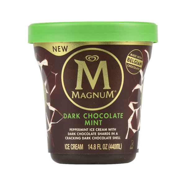 HELADO MAGNUM DARK CHOCOLATE MINT 440 ML | Bodegón Actual