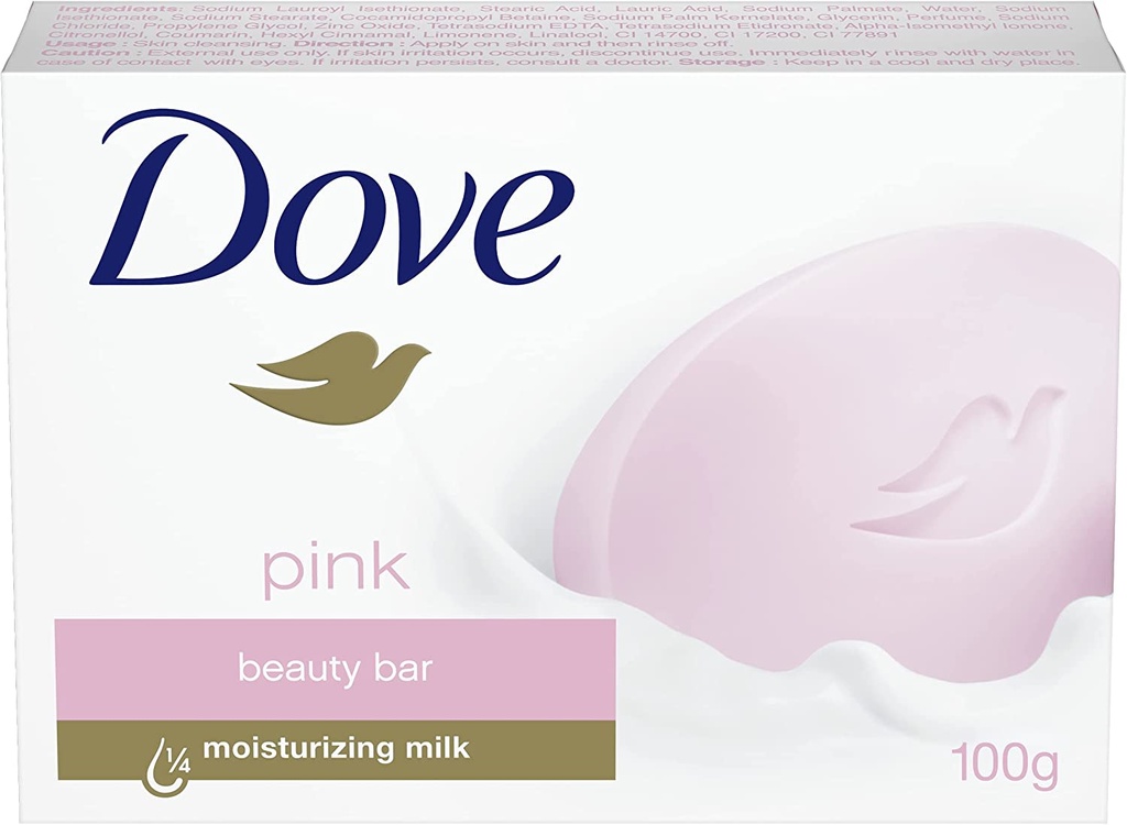 JABON EN BARRA DOVE PINK 100 GR | Bodegón Actual