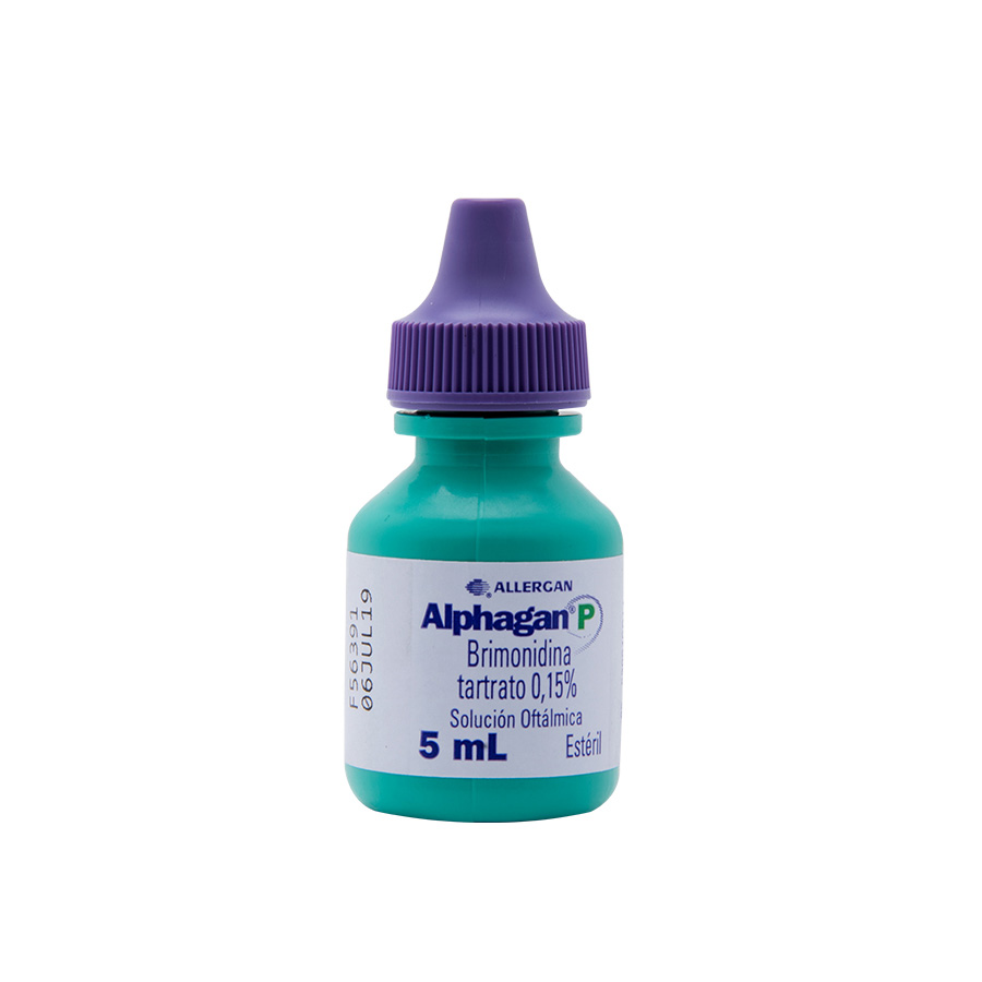 SOLUCION OFTALMICA ALPHAGAN 5 ML | Bodegón Actual